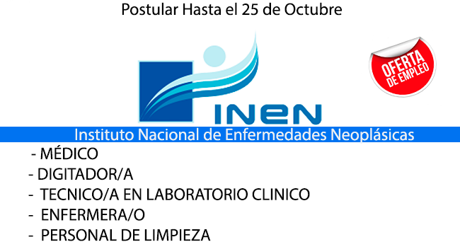 CONVOCATORIA INEN LIMA ~ convocatorias