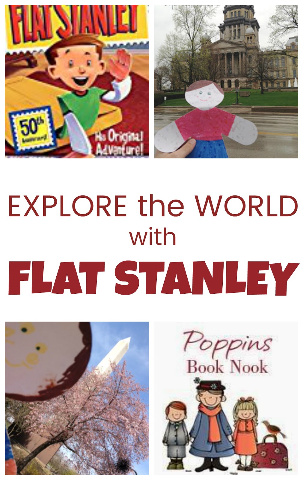 Poppin's Book Nook #4 - Flat Stanley - Life with Moore Babies