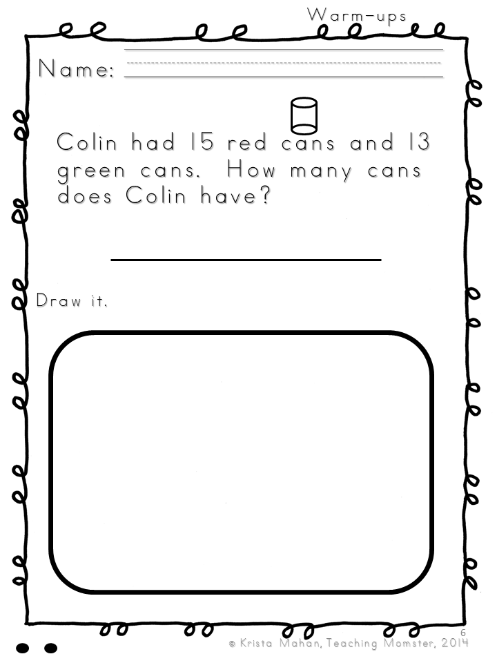Math Madness Wednesday: Problem Solving Strategies–Draw a Picture ...