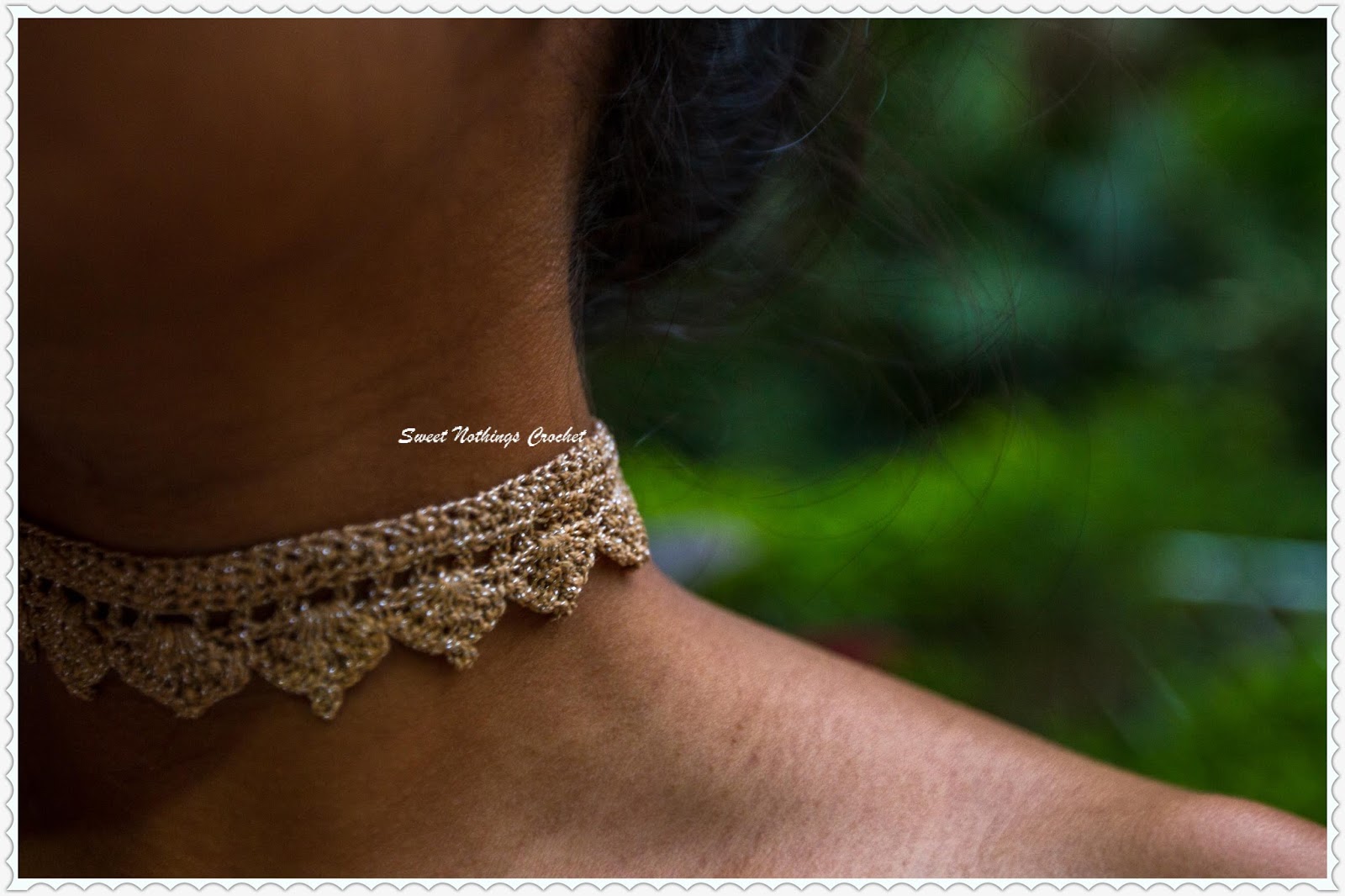 Sweet Nothings Crochet: BEAUTIFUL CROCHET CHOKERS I