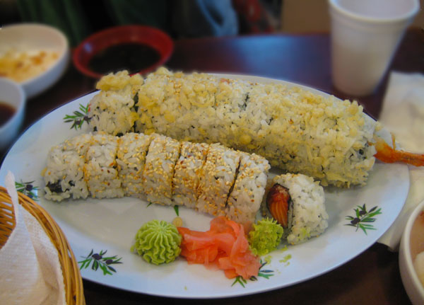 Jessica Eats: Sushi Bong Reprise and every single pomegranate in the ...