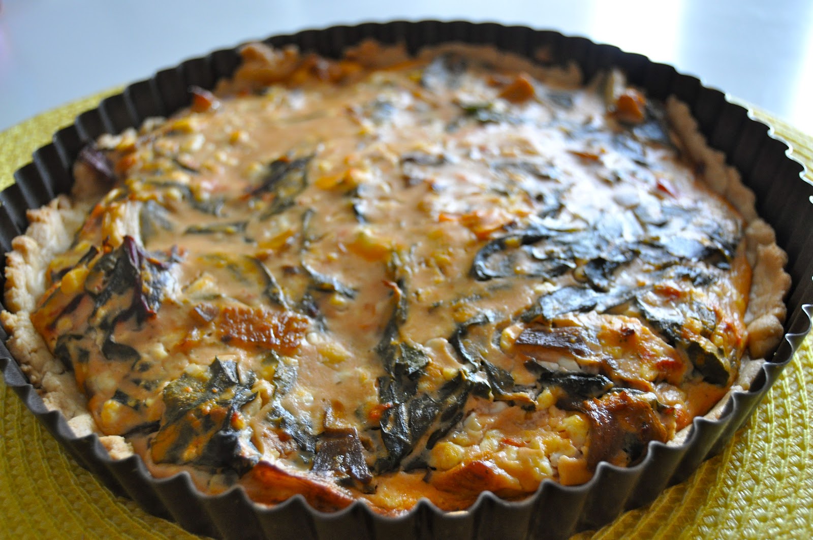 Swiss Chard Quiche - The Zero Waste Family® Vegan