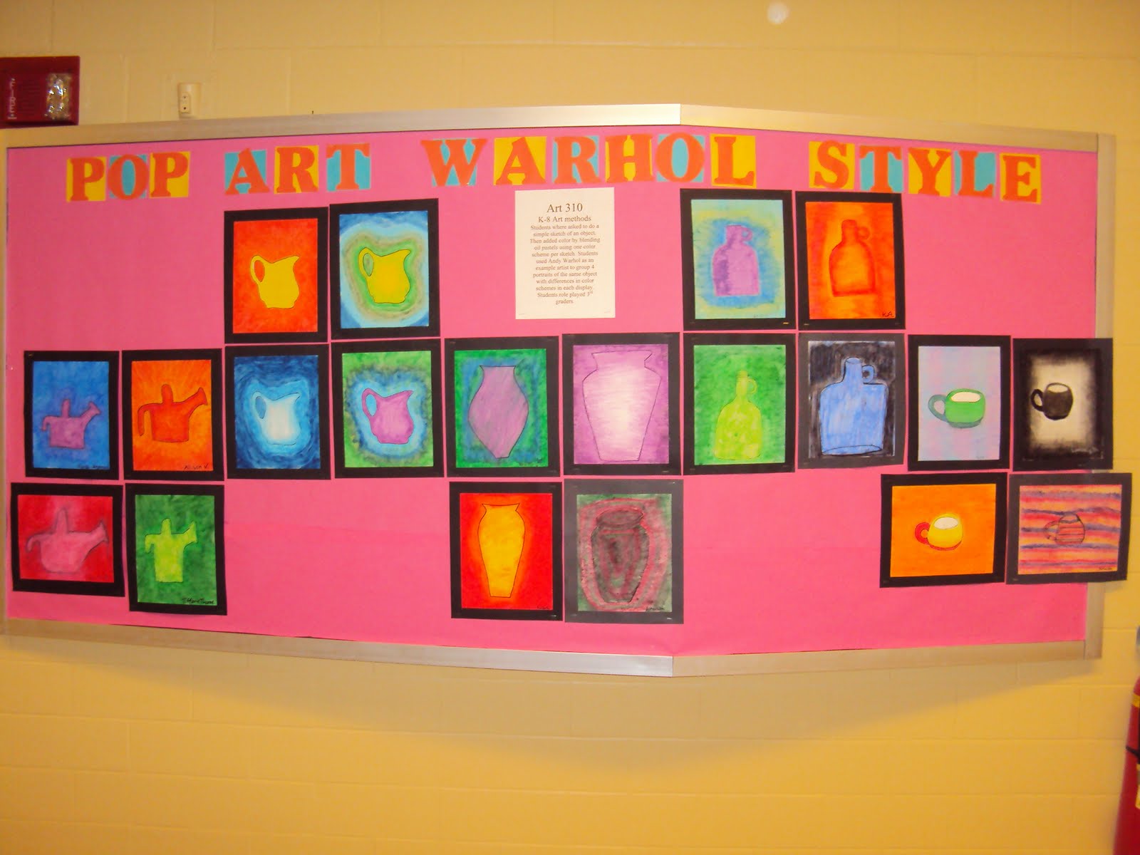 Darcy's Art Gallery: Project # 9 Pop Art Andy Warhol Style