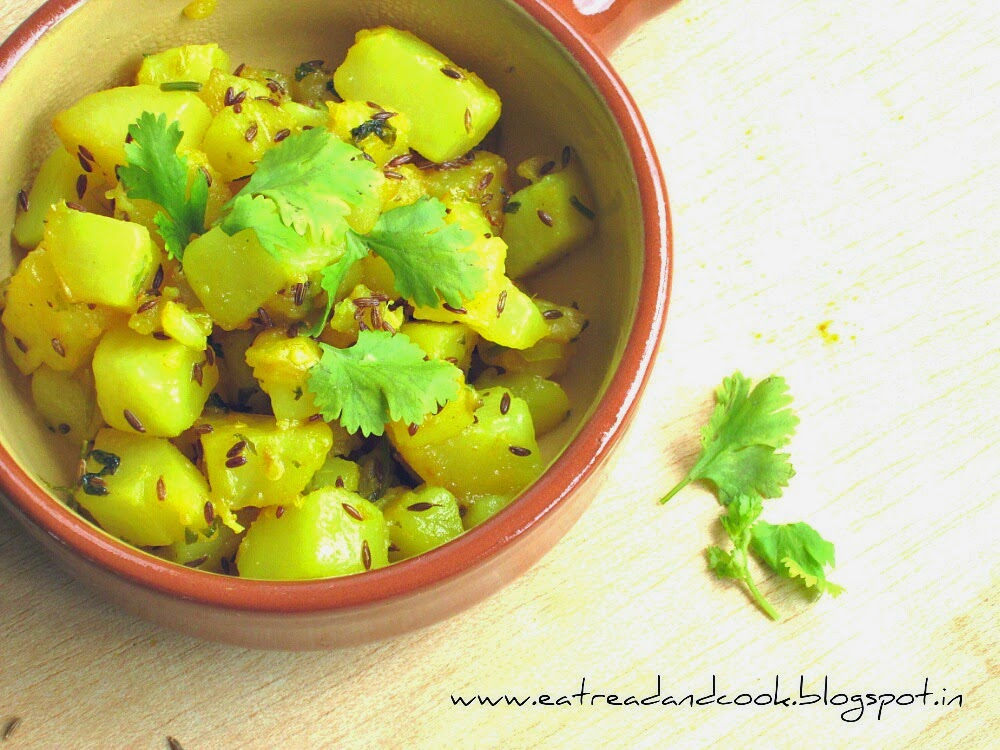 Aloo Zeera / Zeera Aloo / Cumin Potato