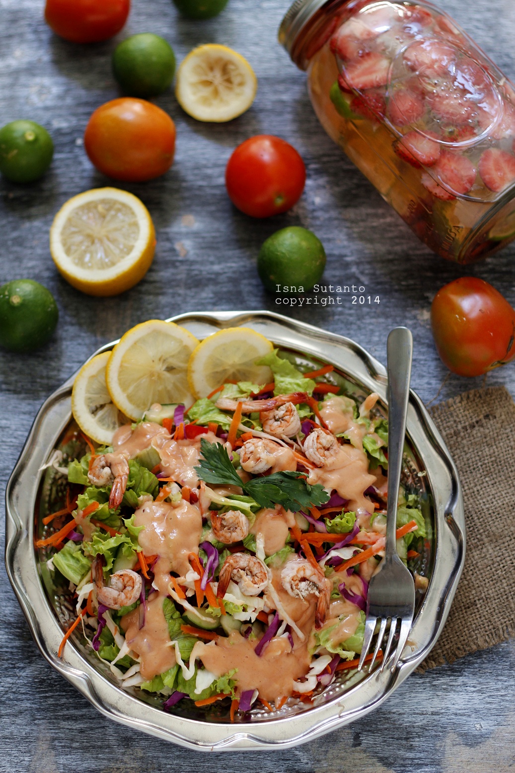 Coba-Coba Yuk.....: SALAD SAYURAN & UDANG