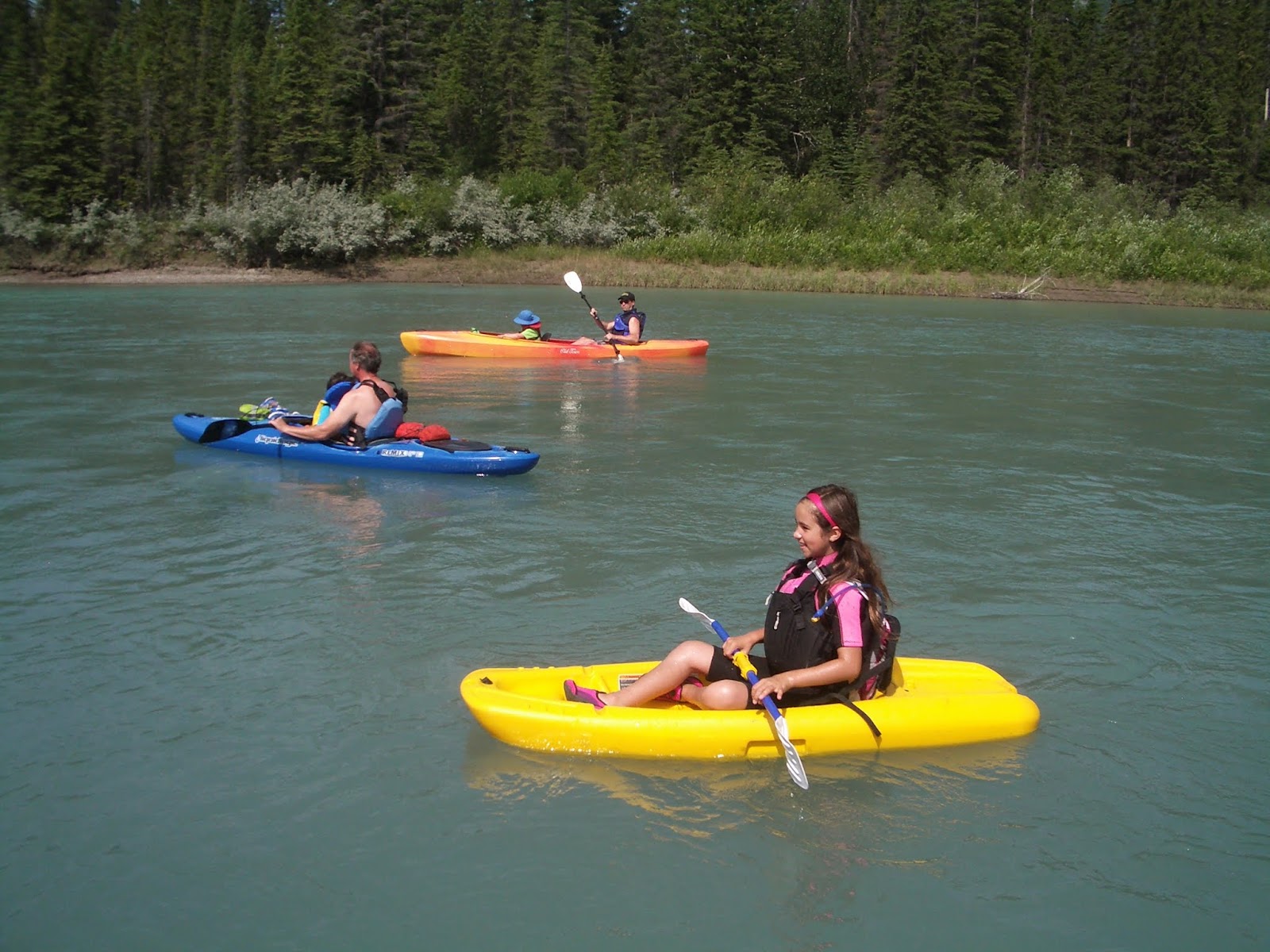 Family Adventures in the Canadian Rockies: Paddling the Bow River in ...