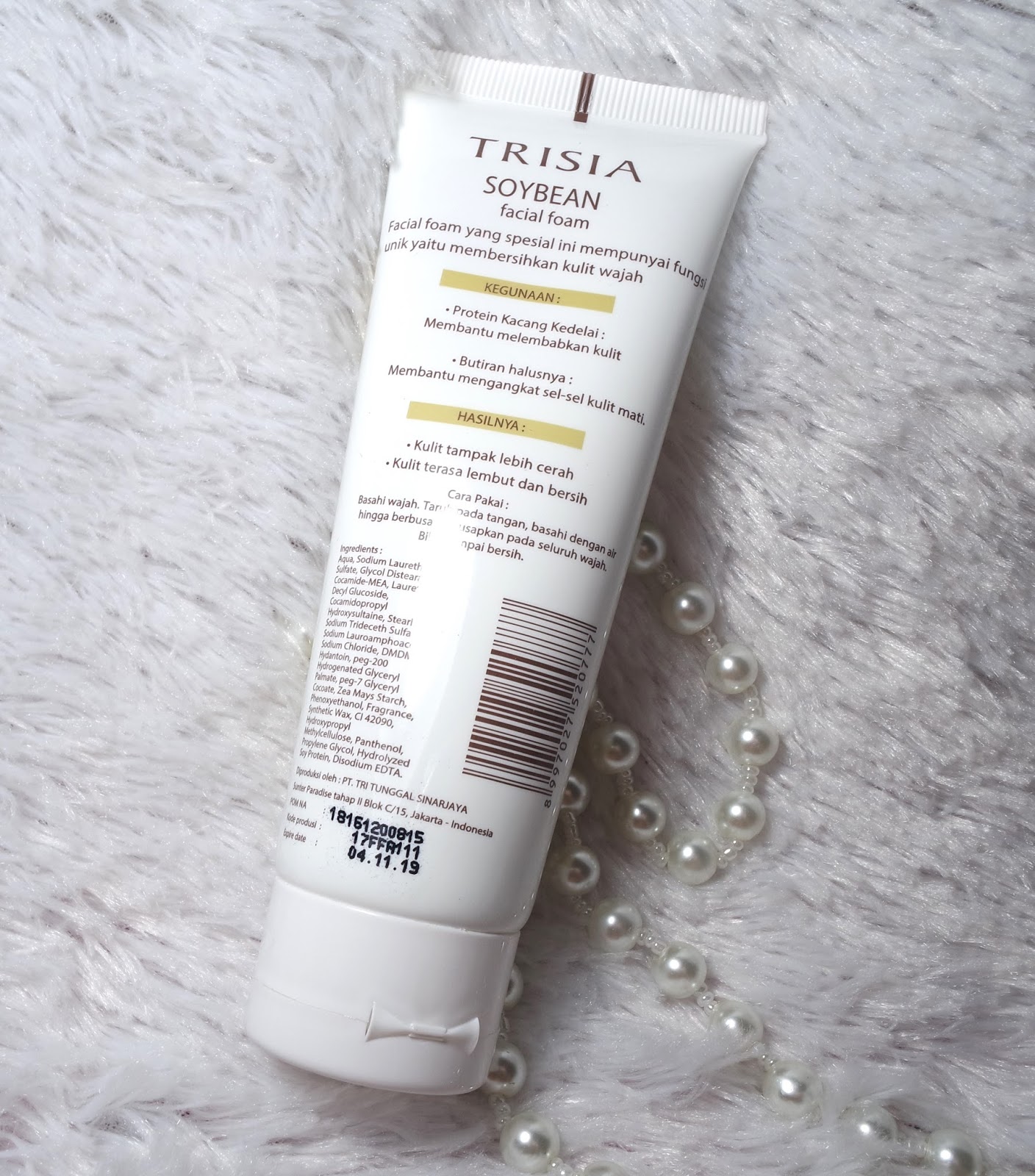 Food4Skin 04 : Trisia Cosmetics Soybean Whitening Series (SPONSORED ...