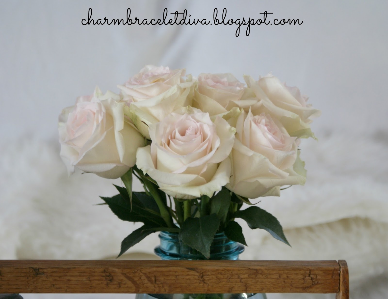 Our Hopeful Home: Primitive Handmade Farmhouse Wooden Trug Plus ROSES!