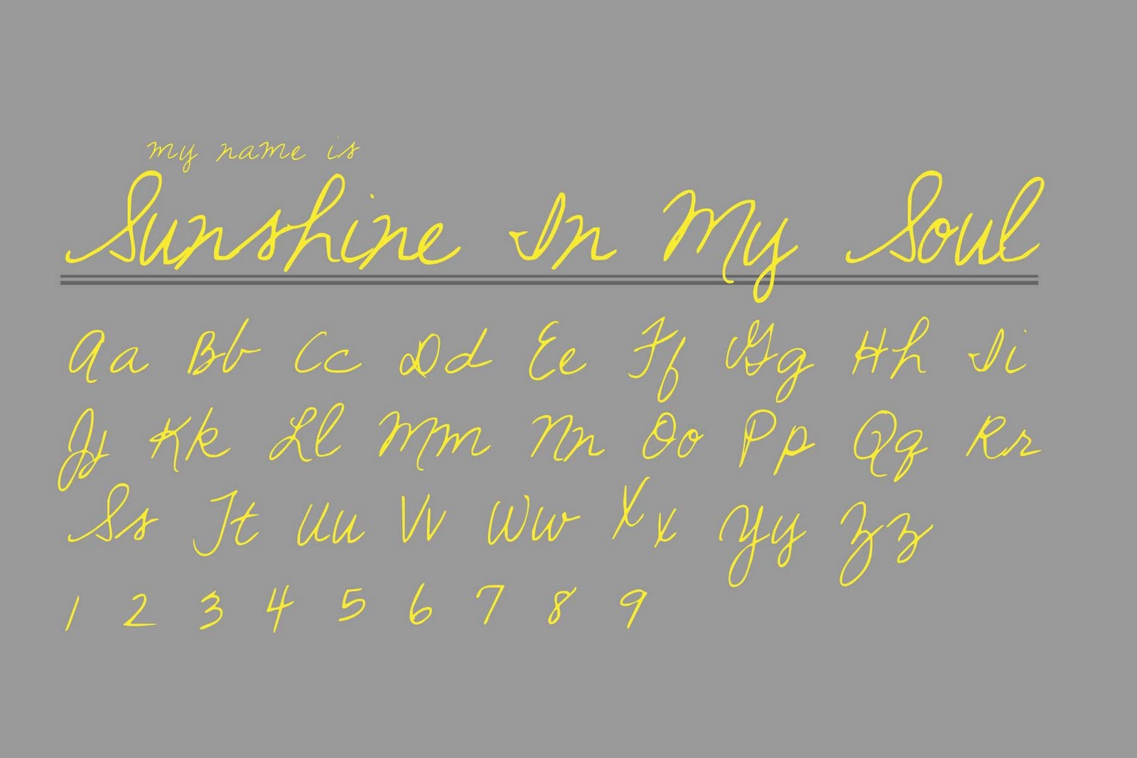 Font Love: Handwriting – Ashlee Proffitt