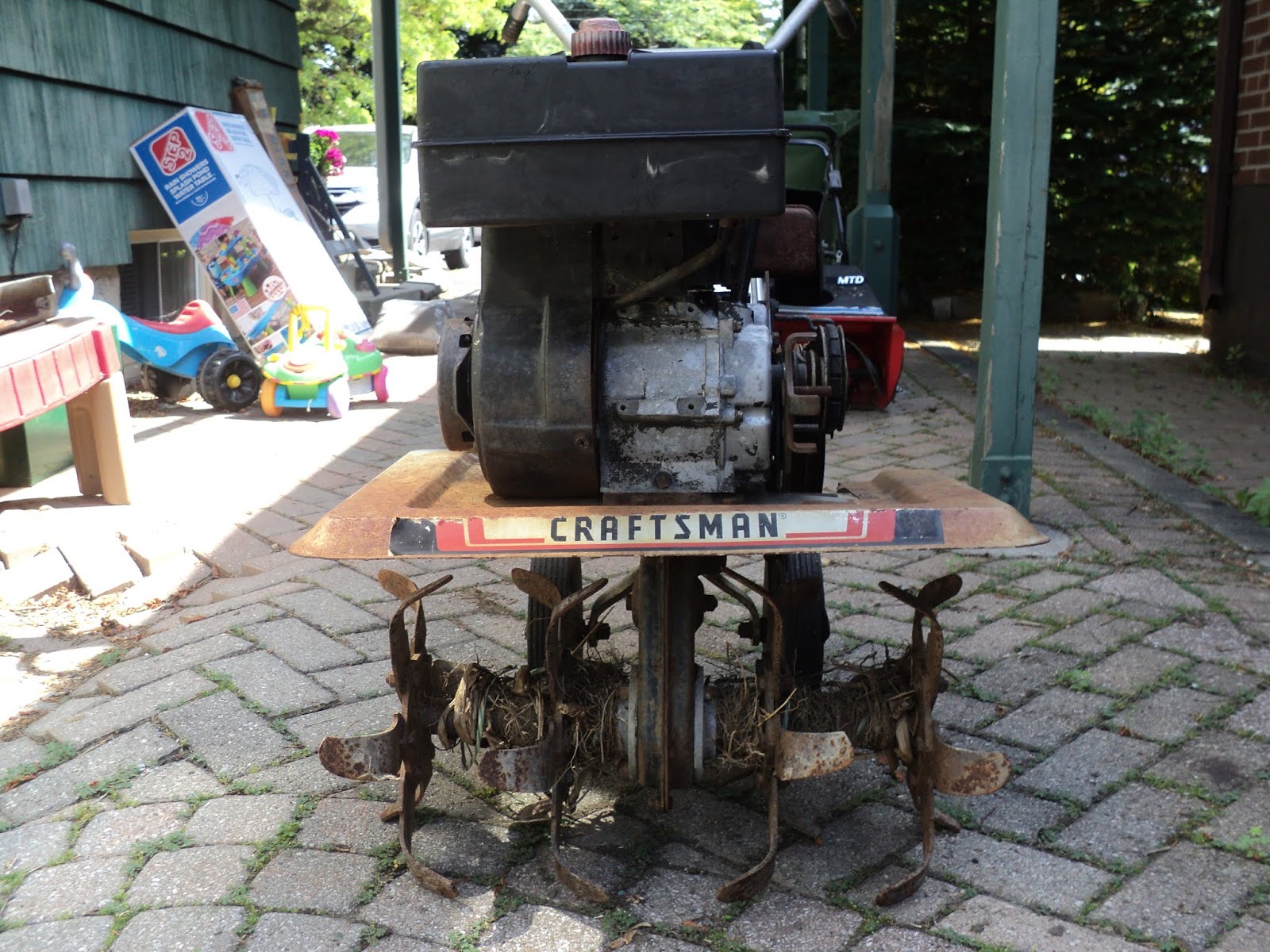 Rouge River Workshop: A Sears Craftsman 5 Roto-Tiller