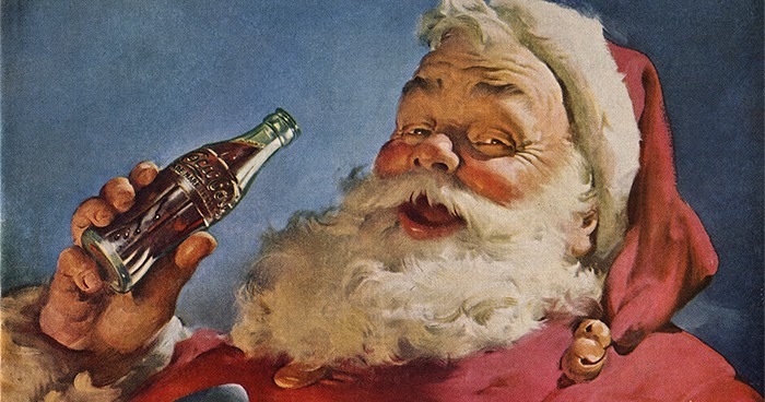 First Coca Cola Santa Claus