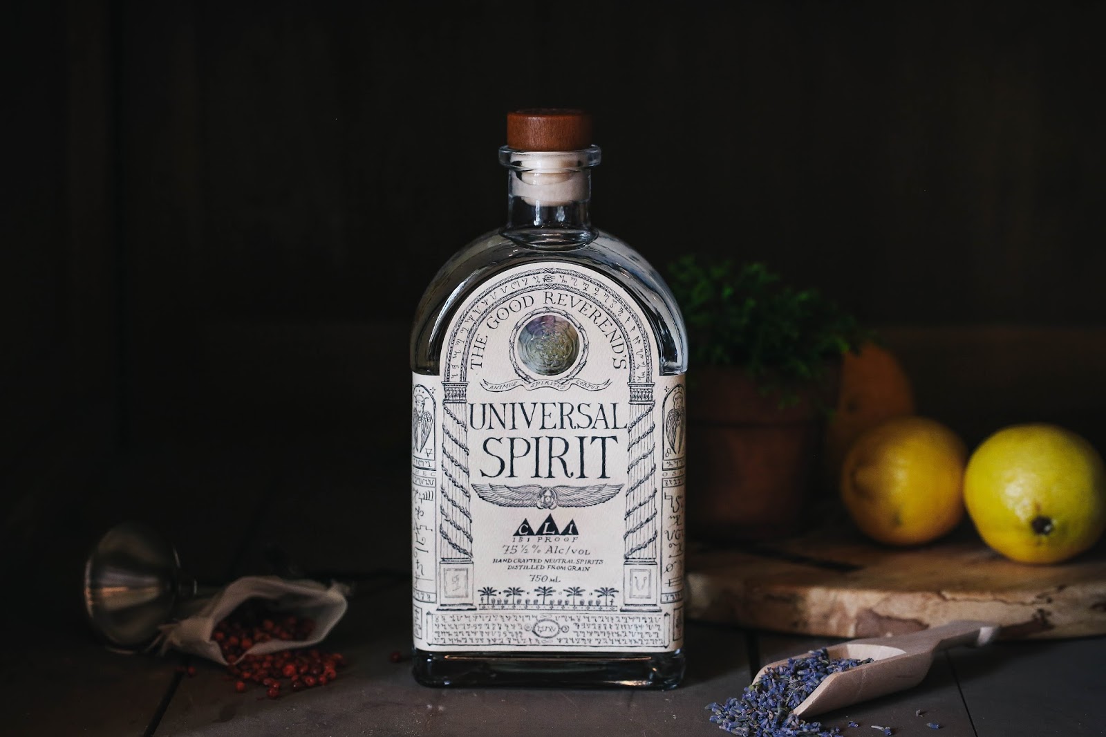 The Good Reverend’s Universal Spirit – Packaging Of The World
