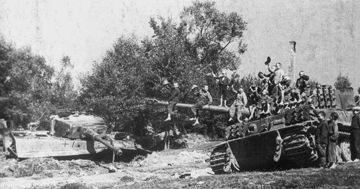 Historia y tecnología militar: Interesante foto de dos tanques Tiger