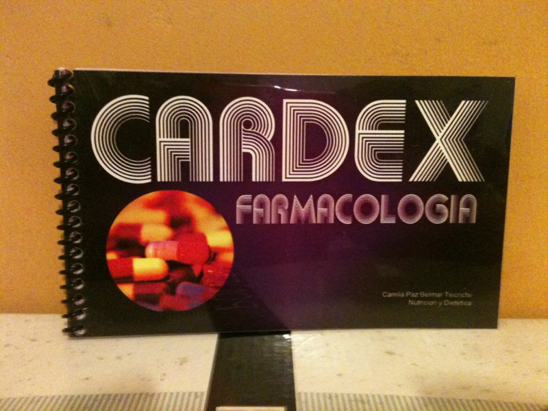 JicDesign: Cardex Farmacologia