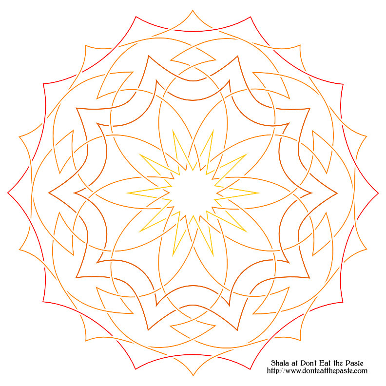 Don't Eat the Paste: A new knot to color or embroider