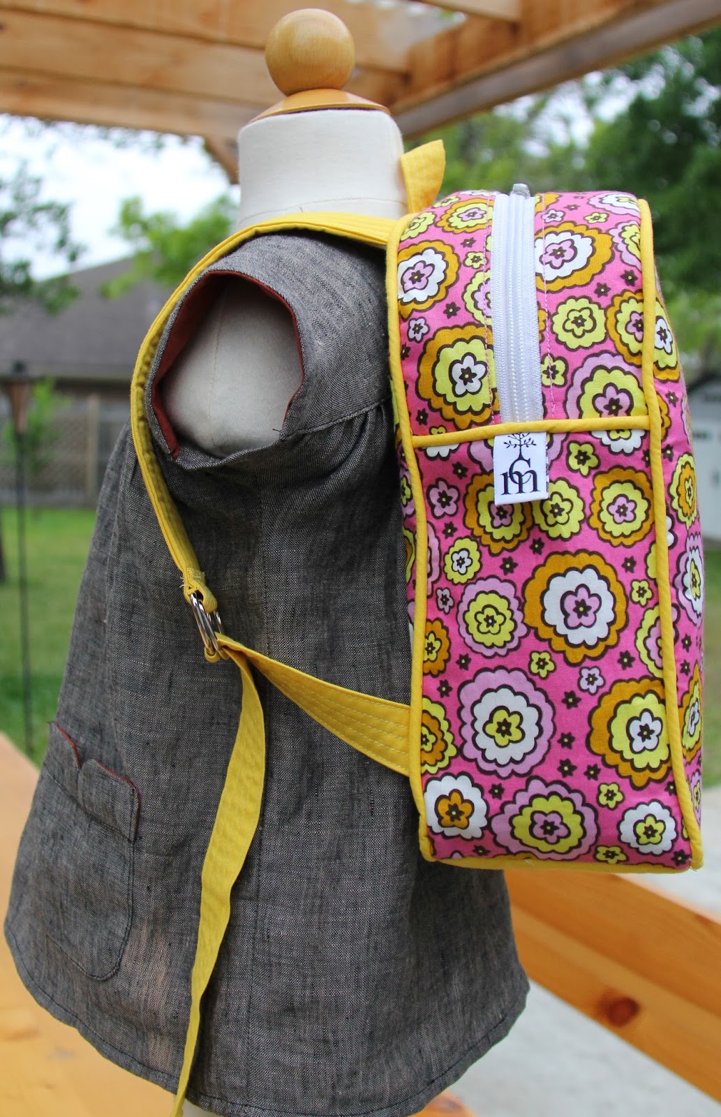 created blissfully: Backpack and Dress