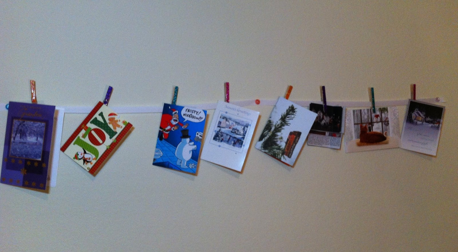 Pinterest Party: a gate17 blog: Clothes Pin Garland Tutorial