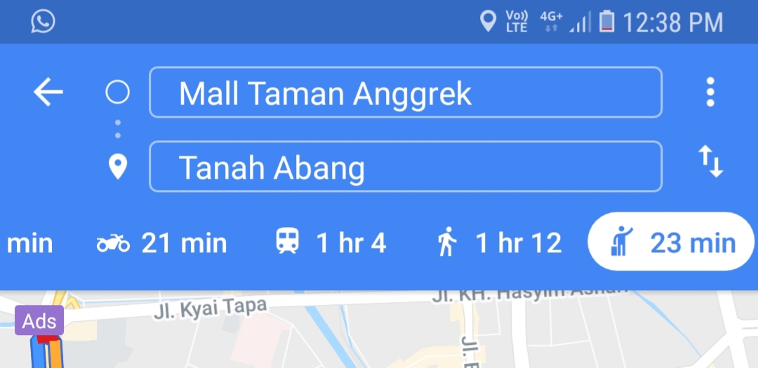 Cara Cepat Memesan Gojek, Grab Lewat Google Map