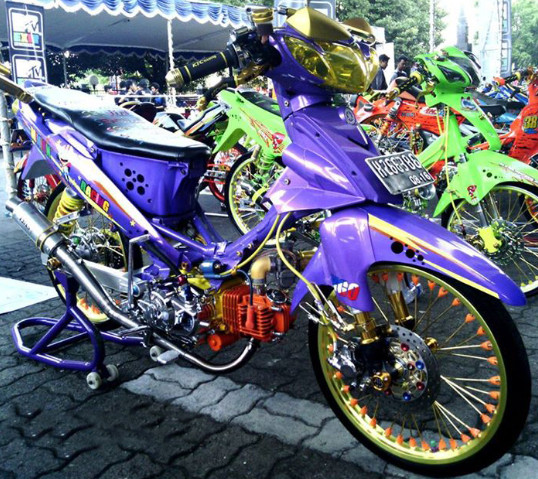 Modifikasi Motor Vega R | modif kontes | kumpulan gambar modifikasi terbaru