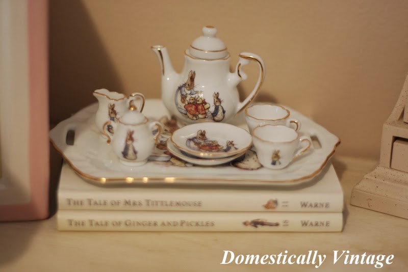 Domestically Vintage: Beatrix Potter Nursery Reveal ~ Part 1