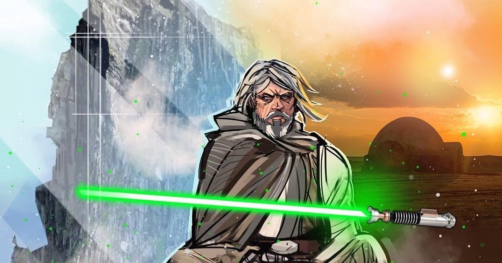 The Monkey Buddha: Star Wars Art by Eli Hyder