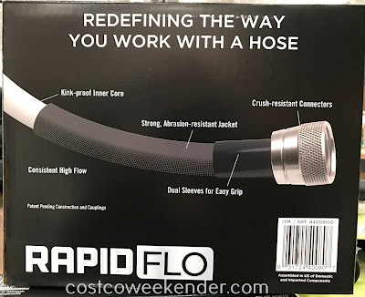 Teknor Rapid Flo 100ft Compact Garden Hose | Costco Weekender