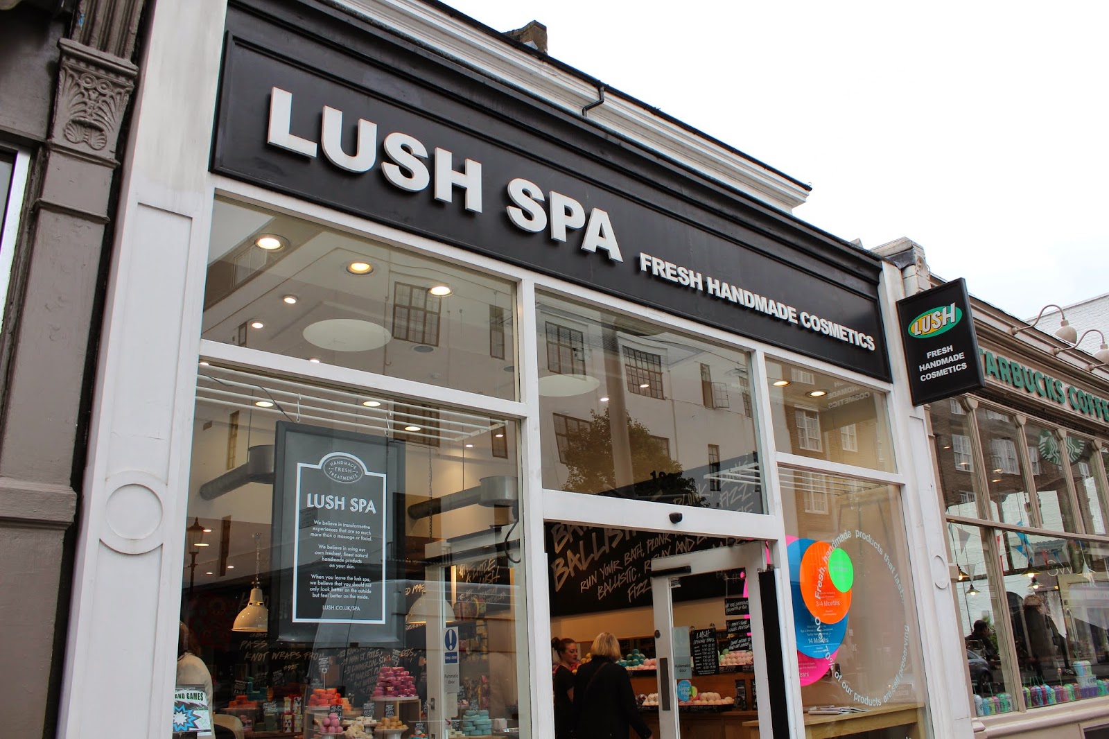 Foodie Force: Lush Spa London