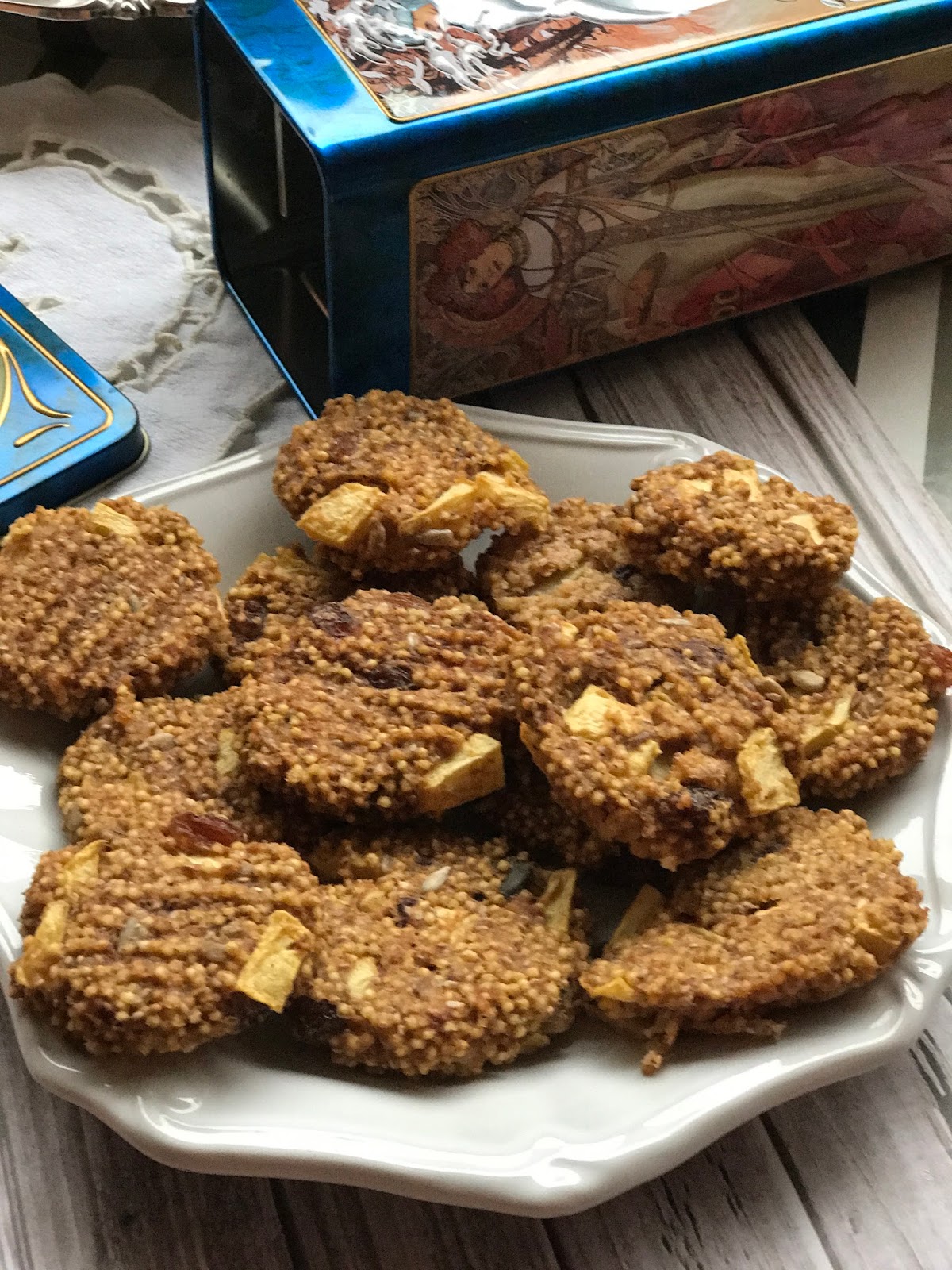 Una famiglia vegana a Milano: BISCOTTI DI MIGLIO SENZA ZUCCHERO