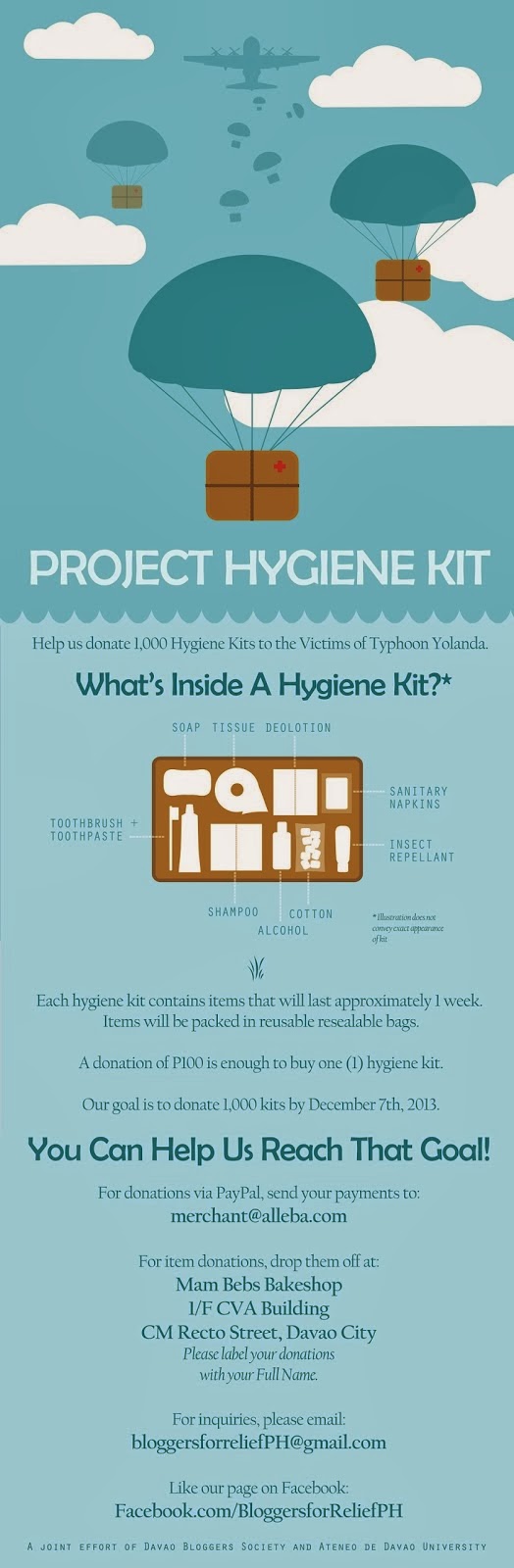 OC-Craft: I support: Project Hygiene Kits for Typhoon Yolanda Victims