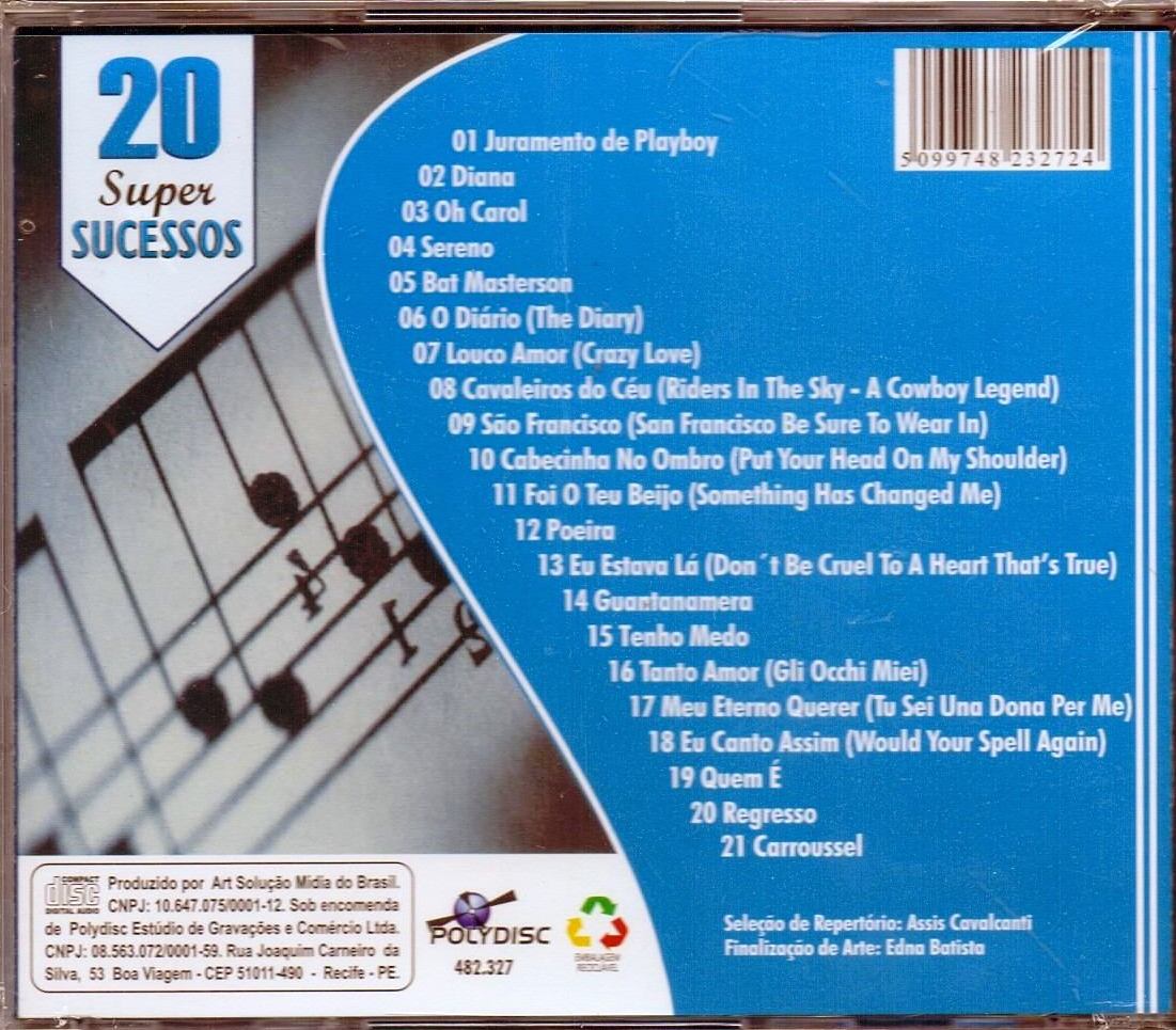 C A N G U L E I R O8: CARLOS GONZAGA - 20 SUPER SUCESSOS