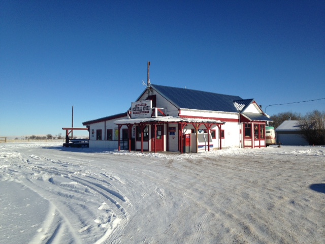 The view from here: Twin Butte, Alberta January 1, 2016