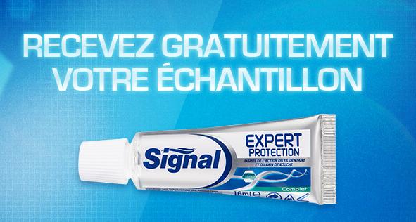 emric93: Echantillon gratuit Dentifrice Signal expert protection