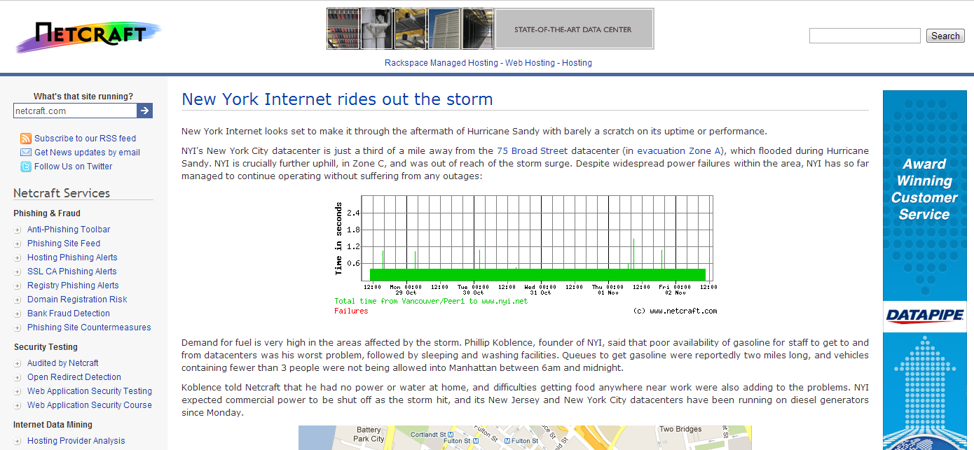 Netcraft - Estación Informática