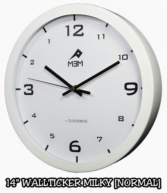 Bicara: Jam dinding MEM Menarik sesuai hiasan deco rumah pejabat