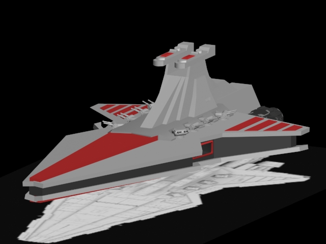 Anglia Ruskin University - Star Wars Animation: 3rd Venator Cruiser!