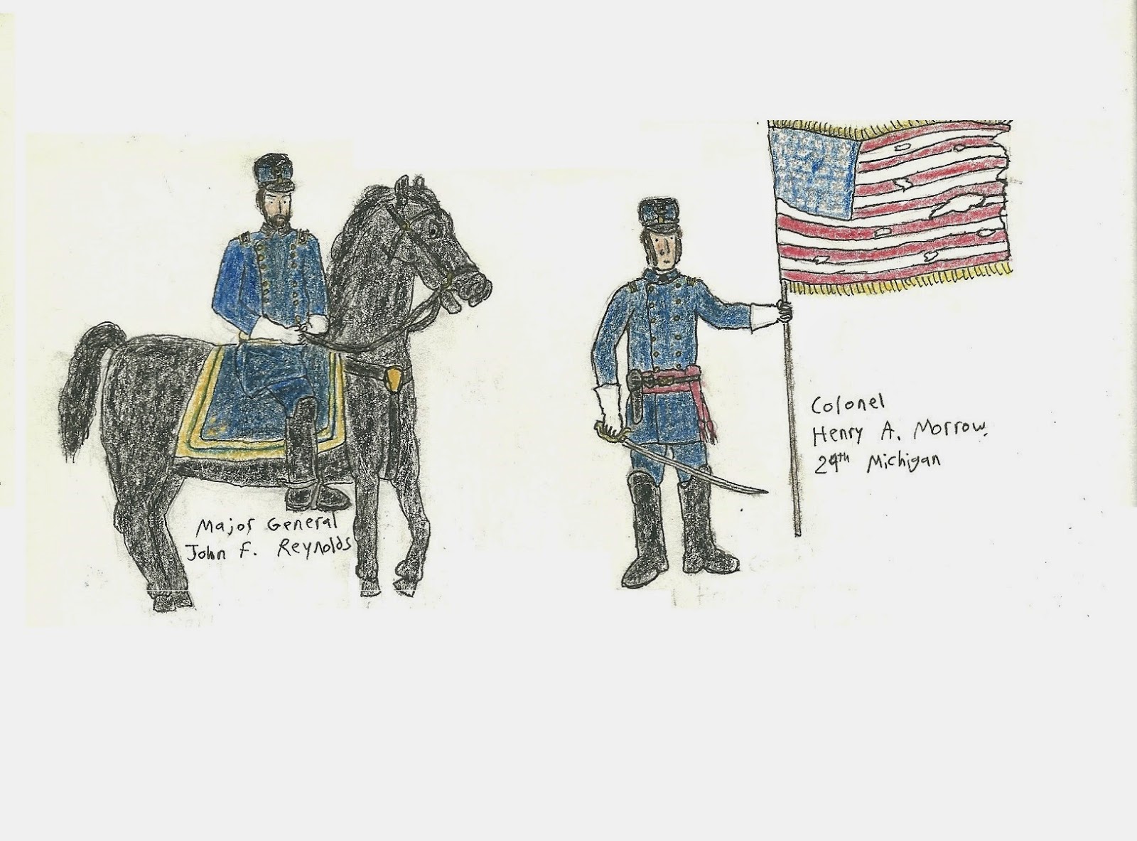 Robert Fisher Historical Art Blog: The Iron Brigade, 1863 and English ...