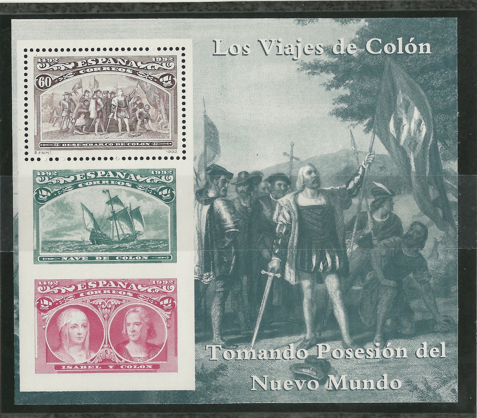 Spainfilatelia: COLON Y EL DESCUBRIMIENTO