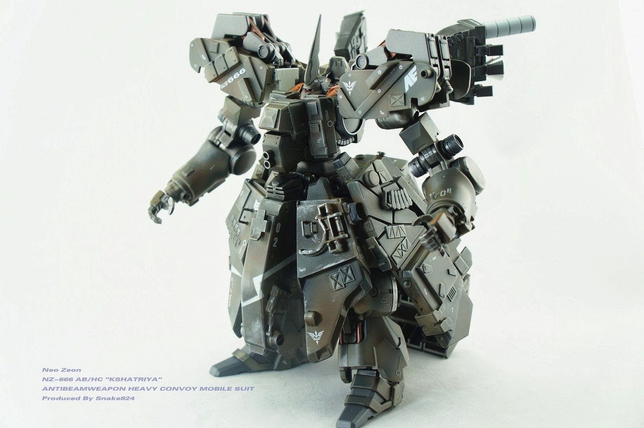 HGUC 1/144 Kshatriya Custom Build
