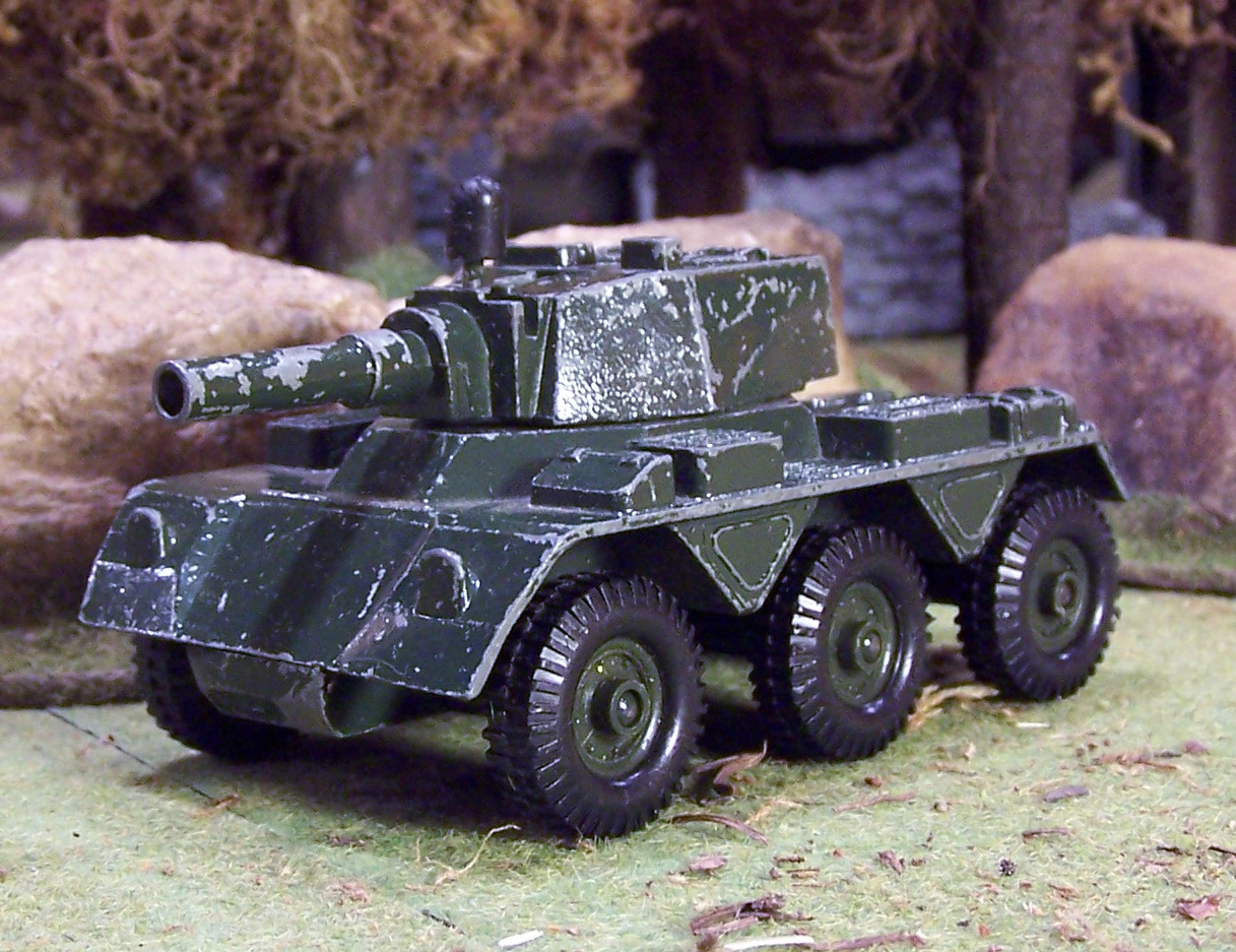 WWII Plastic Toy Soldiers: British Reconnaissance Vehicles