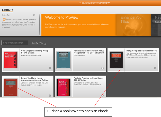 Lee Quo Wei Law Library @ CUHK: Thomson Reuters Law ProView Hong Kong ...