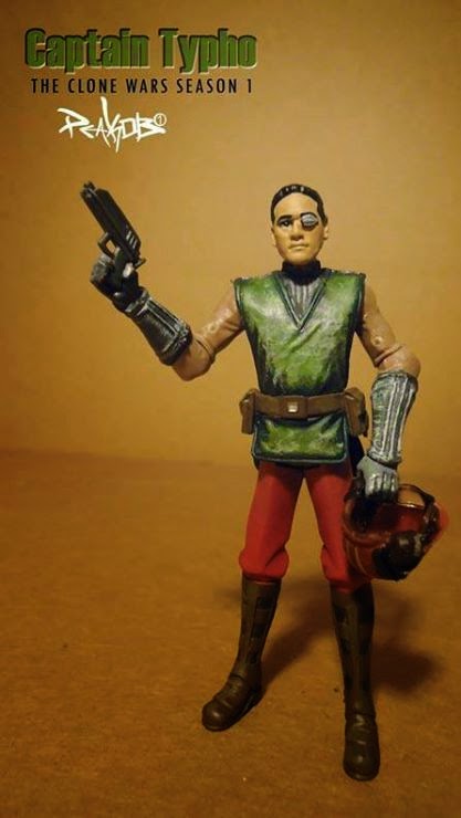 Customs for the Kid: CLONE WARS "CAPTAIN TYPHO" by ELIAS