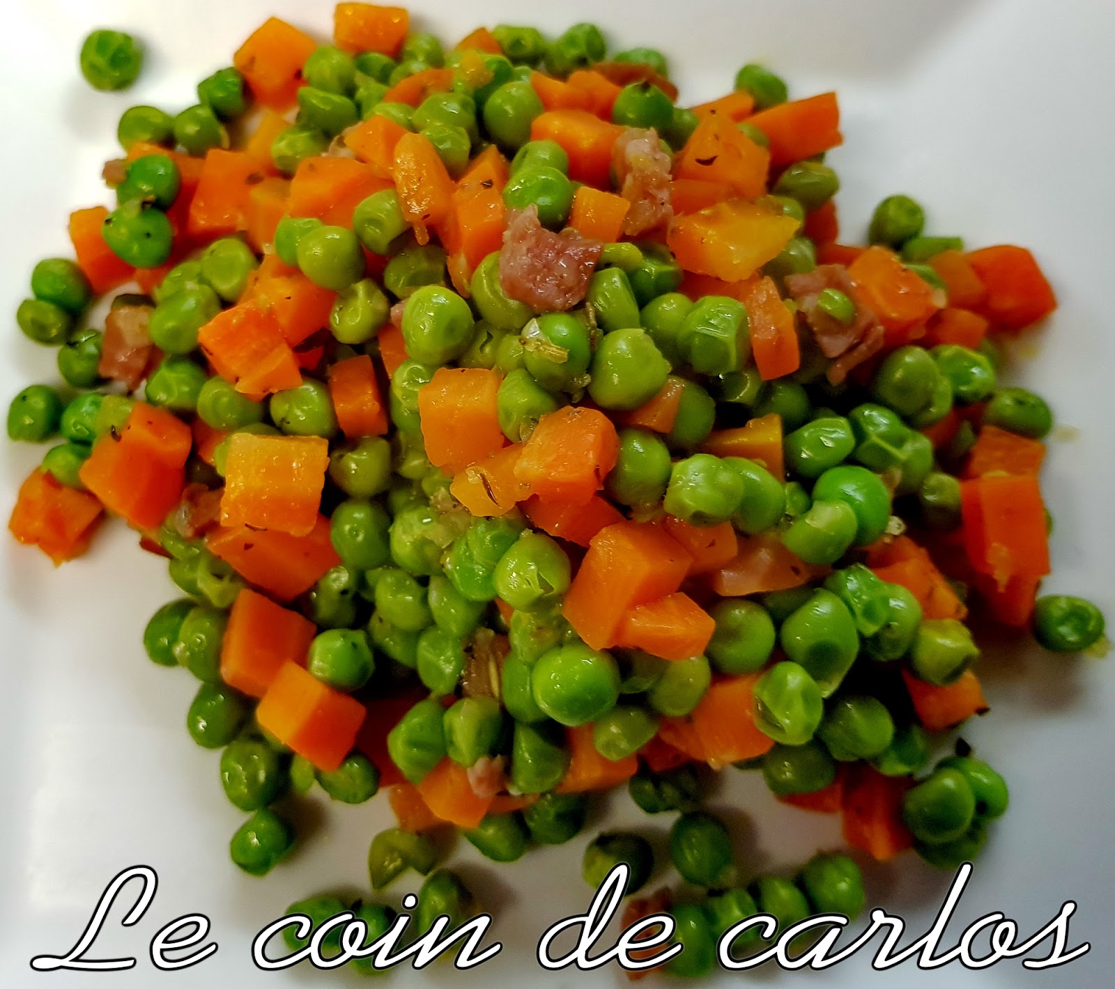 Le coin de Carlos: Petits pois-carottes
