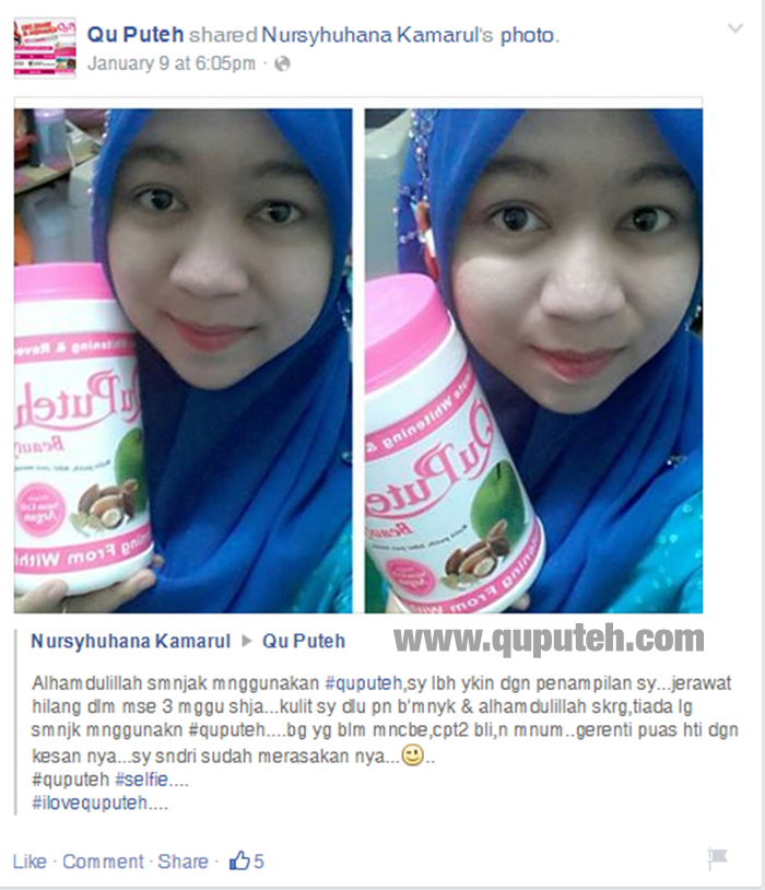 Ratu Awan Cosmetics: Qu Puteh Collagen
