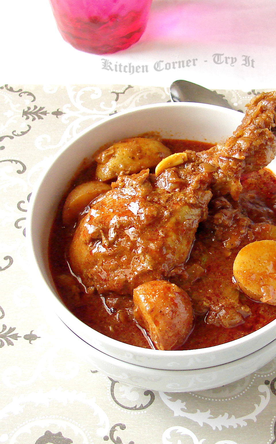 Coq au Vin/Anglo Indian Rooster Curry
