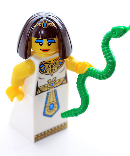 BEING CLEOPATRA: Cleopatra Lego