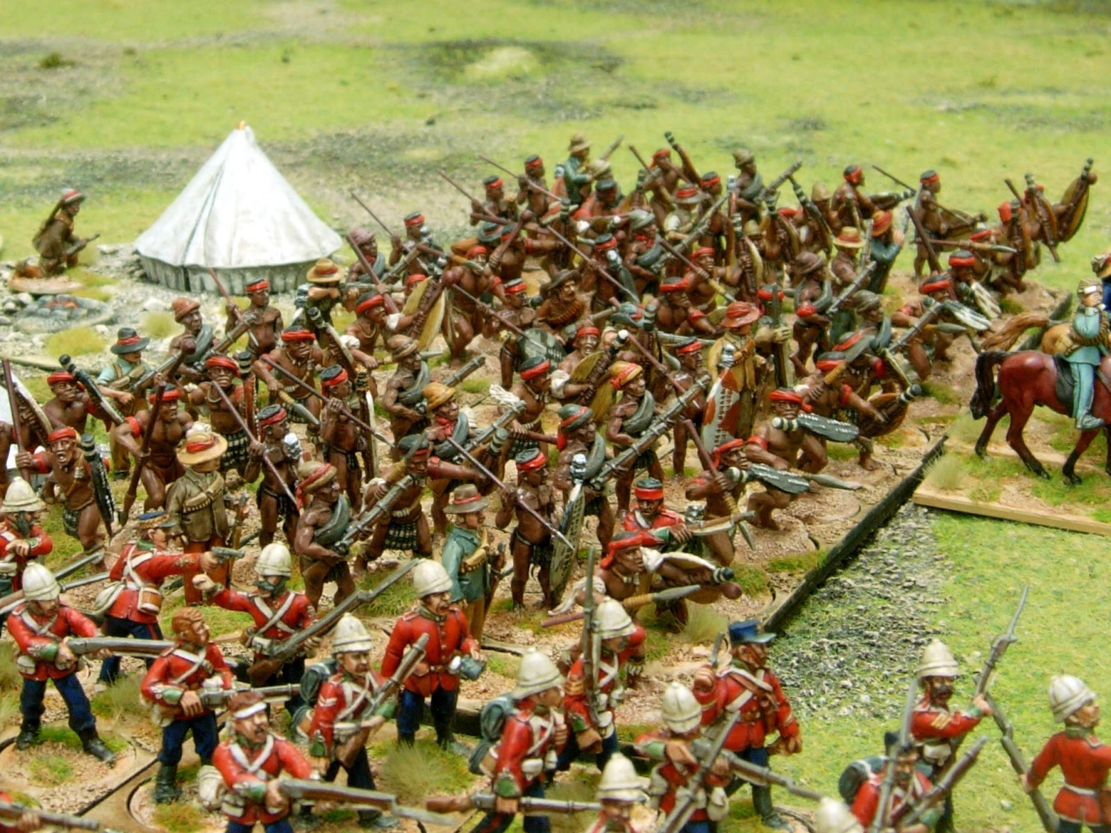 Wargaming with Silver Whistle: BATTLE OF ISANDLWANA part two 'Alarm ...