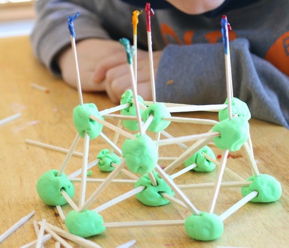 Playdough Geometry: Exploring 2D & 3D Shapes | School Time Snippets
