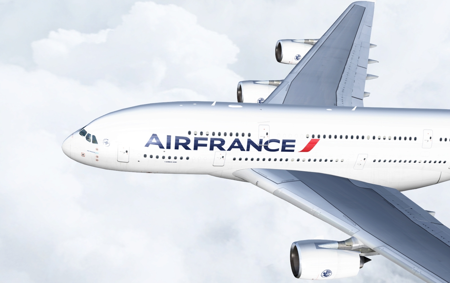 Addons FS9 - FSX & el 7mo Mandamiento... : Airbus A380-800 con Cabina ...