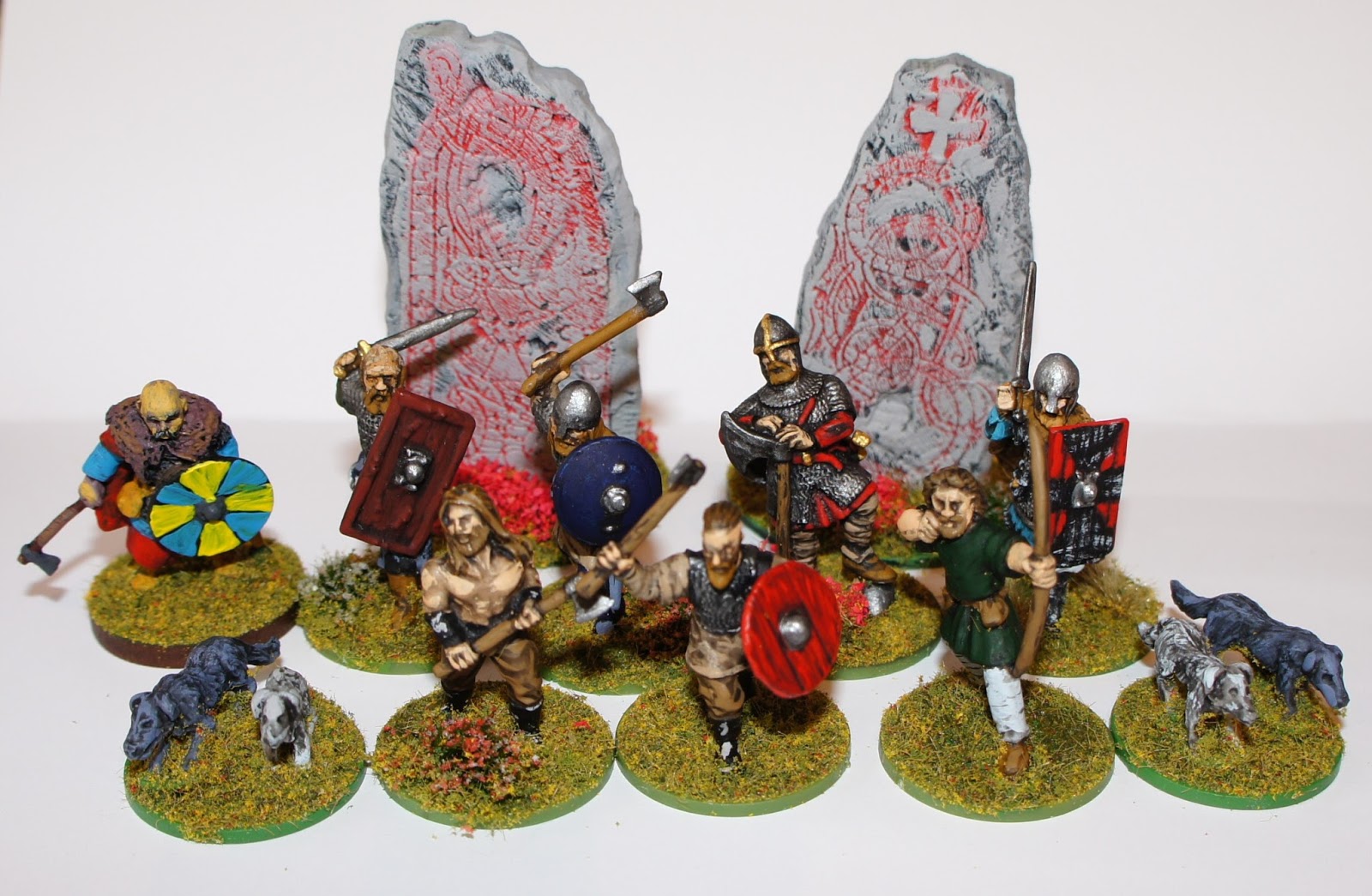 Wargaming in Sverige!: Here come some more 28mm Vikings and extras!