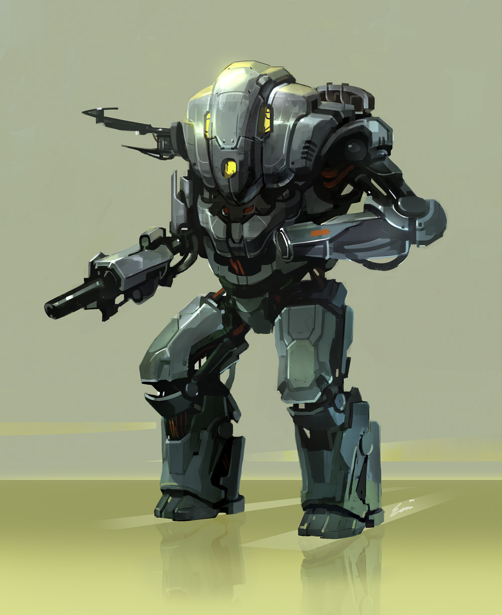 Eric Spray - Concept Artist: Mechs